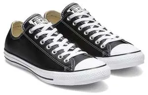 CONVERSE Chuck Taylor All Star Leather Ox Sneakers - Black
