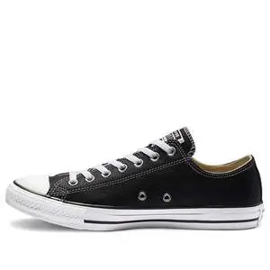 CONVERSE Chuck Taylor All Star Leather Ox Sneakers - Black