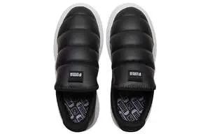 PUMA Suede Mayu Slip-on Shoes - Black/white