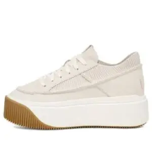 UGG Ez-duzzit Lace Platform Sneakers - White