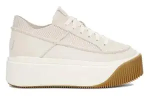 UGG Ez-duzzit Lace Platform Sneakers - White
