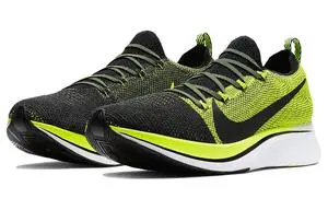 Nike Zoom Fly Flyknit Running Shoes - Black/volt/white