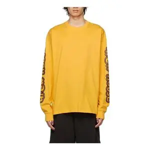Drew House Cartoon Font Long Sleeve T-shirt