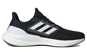 Adidas Pureboost 23 Wide Running Shoes - Core Black/cloud White/carbon