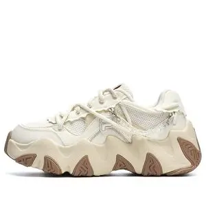 FILA FUSION Fashion Daddy Shoes - White/beige/brown