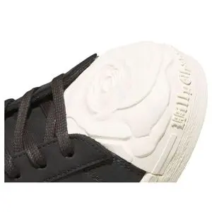 Adidas X Willy Chavarria Superstar Sneakers With Rose Motif