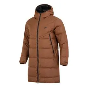 Nike Hooded Puffer Long Coat - Default Colorway