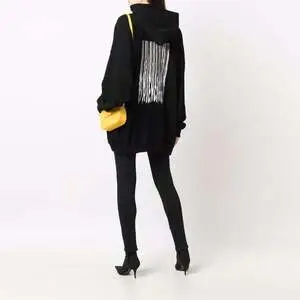 Balenciaga Barcode Cotton Hoodie