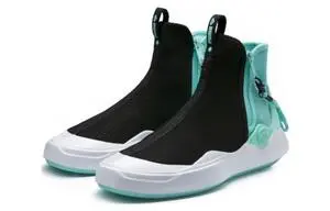 PUMA Diamond Supply Co. X Abyss High Top Sneakers - Black/green