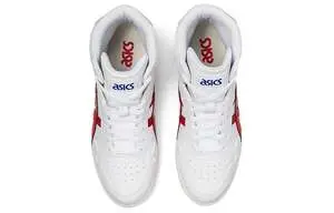 Asics Japan L Mid High Top Sneakers - White/red