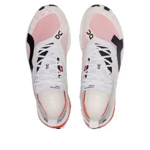 On Cloudboom Strike Performance Running Shoes - White/black/orange