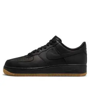 Nike Force 1 '07 "black Gum" Low Top Sneakers