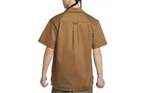 Nike Short Sleeve Woven Skate Button Up Shirt