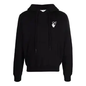Off-White Fw21 Arrow Pattern Hoodie - Black