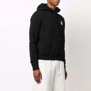 Off-White Fw21 Arrow Pattern Hoodie - Black
