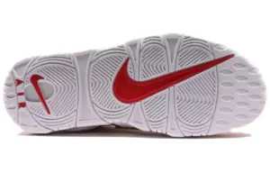Nike X Supreme Air More Uptempo "metallic Gold - White/gold