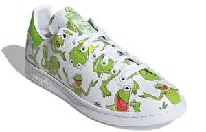 Adidas The Muppets X Stan Smith 'kermit The Frog Allover Print' Sneakers