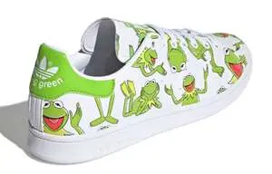 Adidas The Muppets X Stan Smith 'kermit The Frog Allover Print' Sneakers