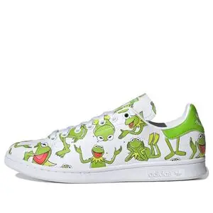 Adidas The Muppets X Stan Smith 'kermit The Frog Allover Print' Sneakers - Cloud White/pantone