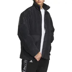 Adidas Oversized Boa Full-zip Jacket - Black