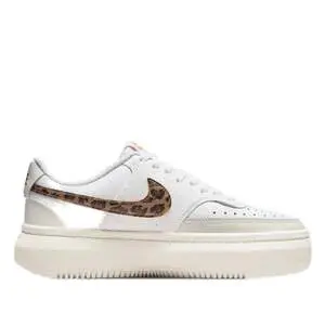 Nike Court Vision Alta 'leopard' Low Top Sneakers - White/brown