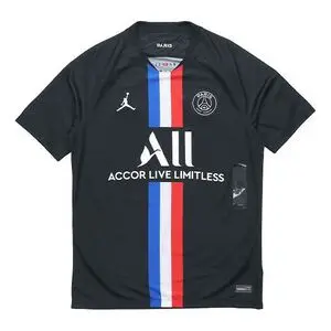 JORDAN X Paris Saint-germain 19/20 Stadium Fourth Jersey - Black/red/blue