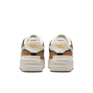 Nike Force 1 Shadow 'bling' Sneakers - White/gray/brown