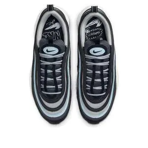 Nike Max 97 Lx "black Grey Blue - Black/grey/blue