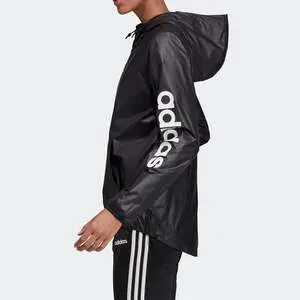 Adidas E Lin Windbreaker Jacket With Letter Logo