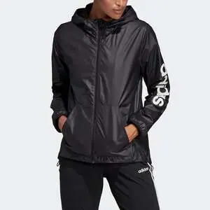 Adidas E Lin Windbreaker Jacket With Letter Logo