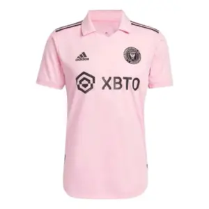 Adidas Inter Miami Cf 22/23 Messi 10 Home Authentic Jersey - True Pink/black
