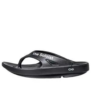 OOFOS X Takahiromiyashita The Soloist "the Sound Of The Soloist" Flip-flop - Black