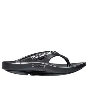 OOFOS X Takahiromiyashita The Soloist "the Sound Of The Soloist" Flip-flop - Black