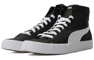 PUMA Bari Mid High Top Sneakers - Black/white