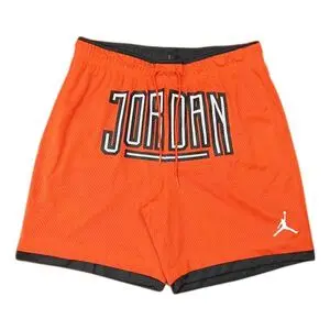 JORDAN Wordmark Basketball Shorts - Orange