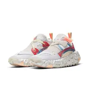Nike Ispa Overreact Flyknit Sneakers - White/red