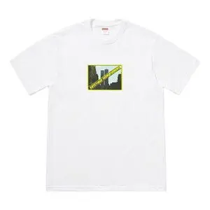 Supreme Ss19 Greetings Tee Printing Short Sleeve - White