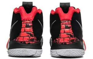 Nike Kyrie 4 Ep "41 For The Ages" Mid-top Basketball Sneakers - Black/red/grey