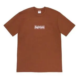 Supreme Supreme Fw19 Week 17 Bandana Box Logo Tee Brownbrown