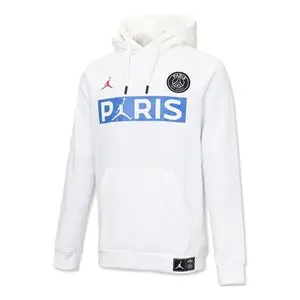 JORDAN Paris Saint-germain Fleece Hoodie - White