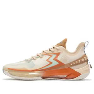 361 DEGREES Big3 5.0 Quick Pro Sneakers - Beige/orange/grey