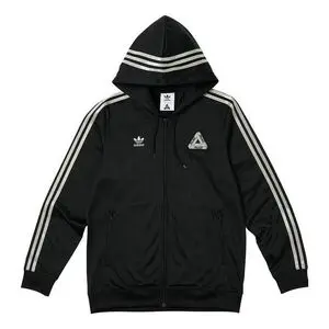 Adidas Palace X Originals Hooded Firebird Track Top - Black