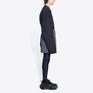 Balenciaga Political Campaign Sweat Shorts - Dark Grey