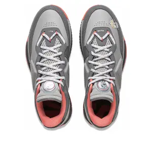 LI-NING X Staple Way Of Wade 1 Low "grey Pigeon" Sneakers - Grey/pink