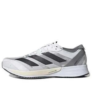 Adidas Adizero Adios Running Sneakers - White/black