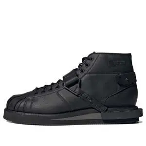 Adidas Originals Superstar Mfx Reboot High Top Sneakers - Black