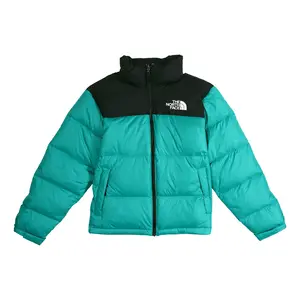 The North Face THE NORTH FACE Retro Nylon Down Jacket Teal