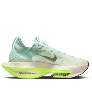 Nike Zoom Alphafly Next% 2 Running Shoes - Green/black