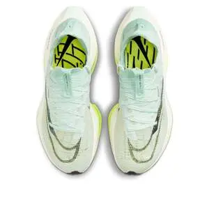 Nike Zoom Alphafly Next% 2 Running Shoes - Green/black