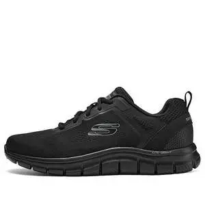 Sketchers Track Broader Athletic Sneakers - Black